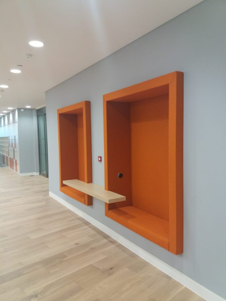 Wall Seating Feature - Realm Projects